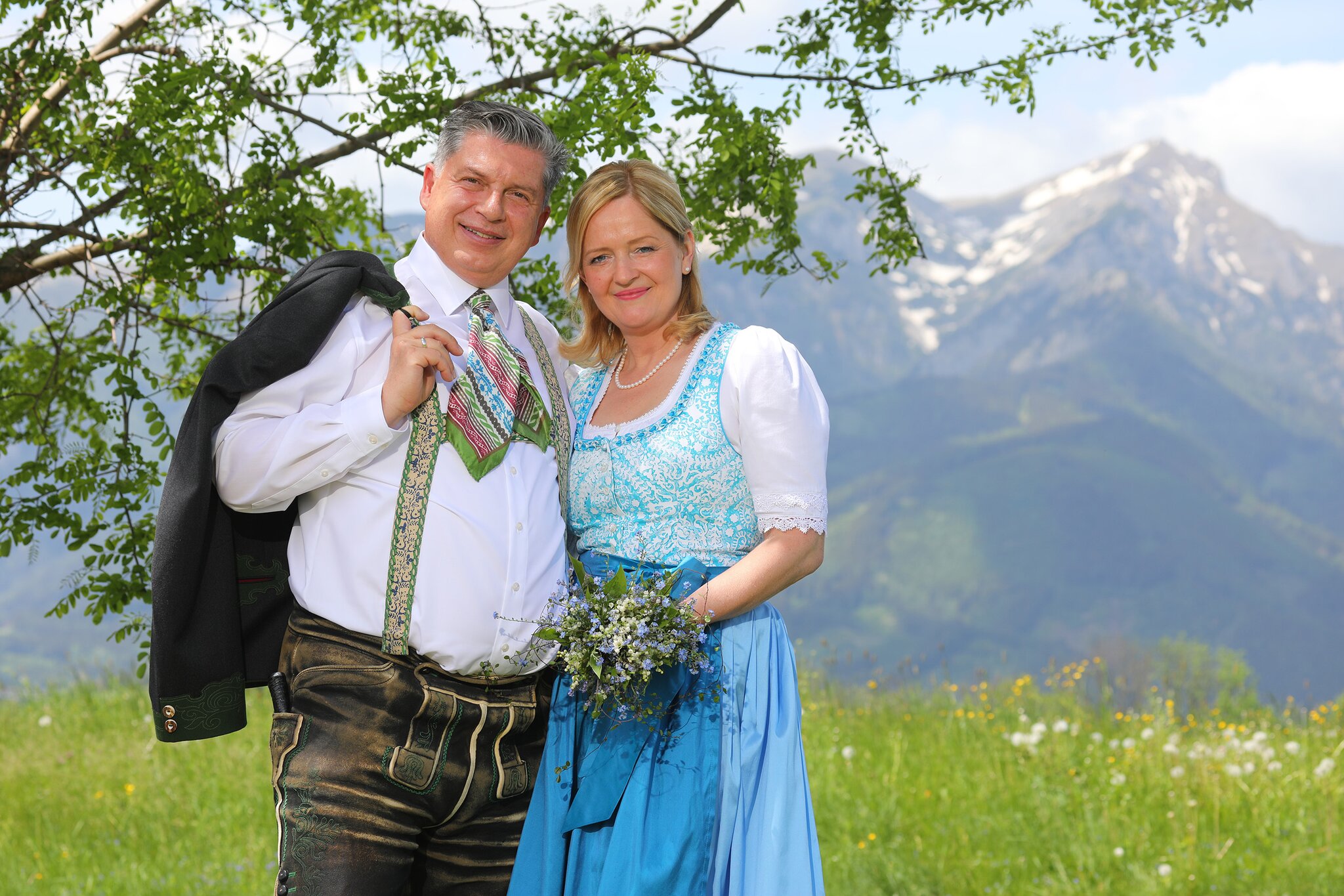 Brautpaar der Woche: Zwei Naturmenschen: Veronika und Norbert Weber ...