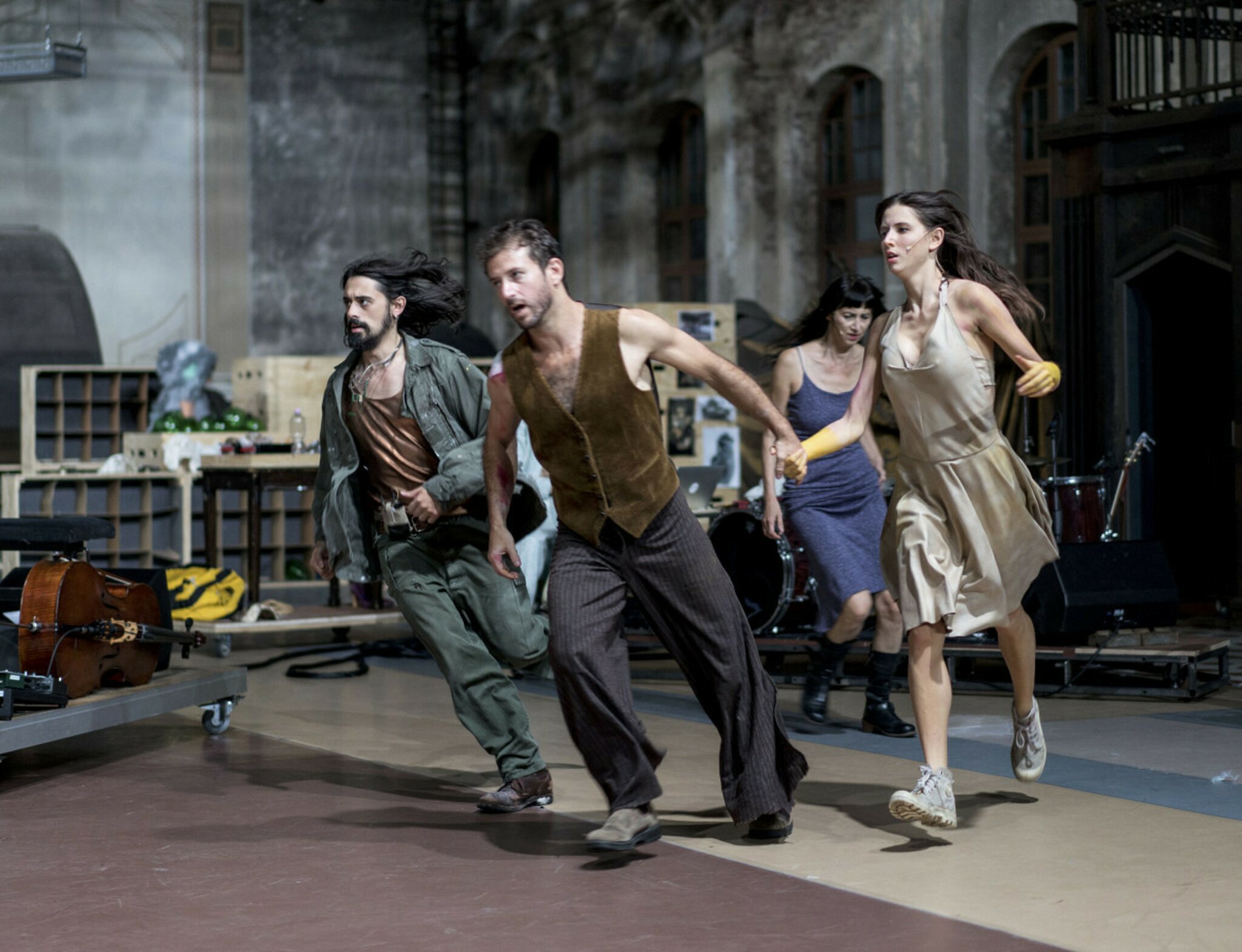Jan Lauwers & Grace Ellen Barkey / Needcompany: KURIER-Gespräch All the ...
