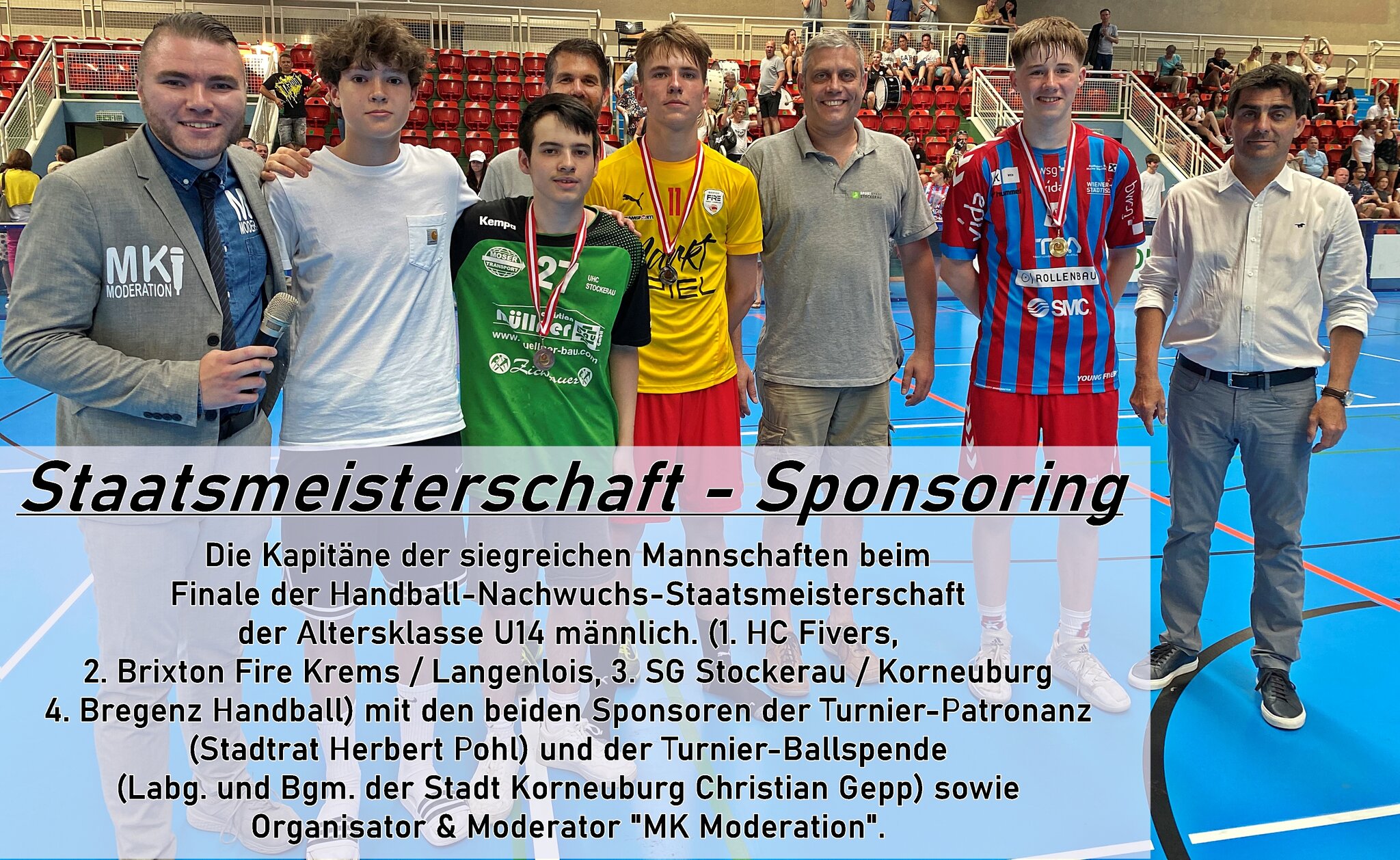Politische Größen bei Handball-Staatsmeisterschaft: SG Stockerau ...