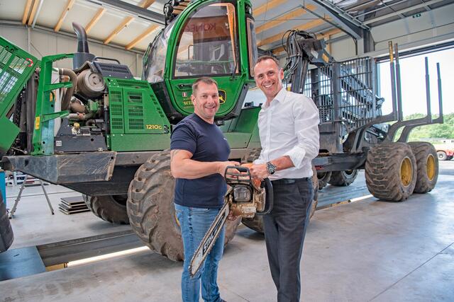 Schrems: Forstunternehmen Martin Wilhelm im Wirtschaftspark angesiedelt ...
