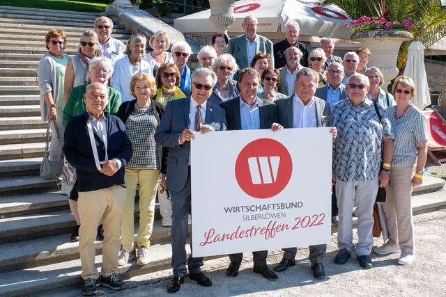 Tullner Silberlöwen: Landestreffen des Wirtschaftsbundes in Baden - Tulln