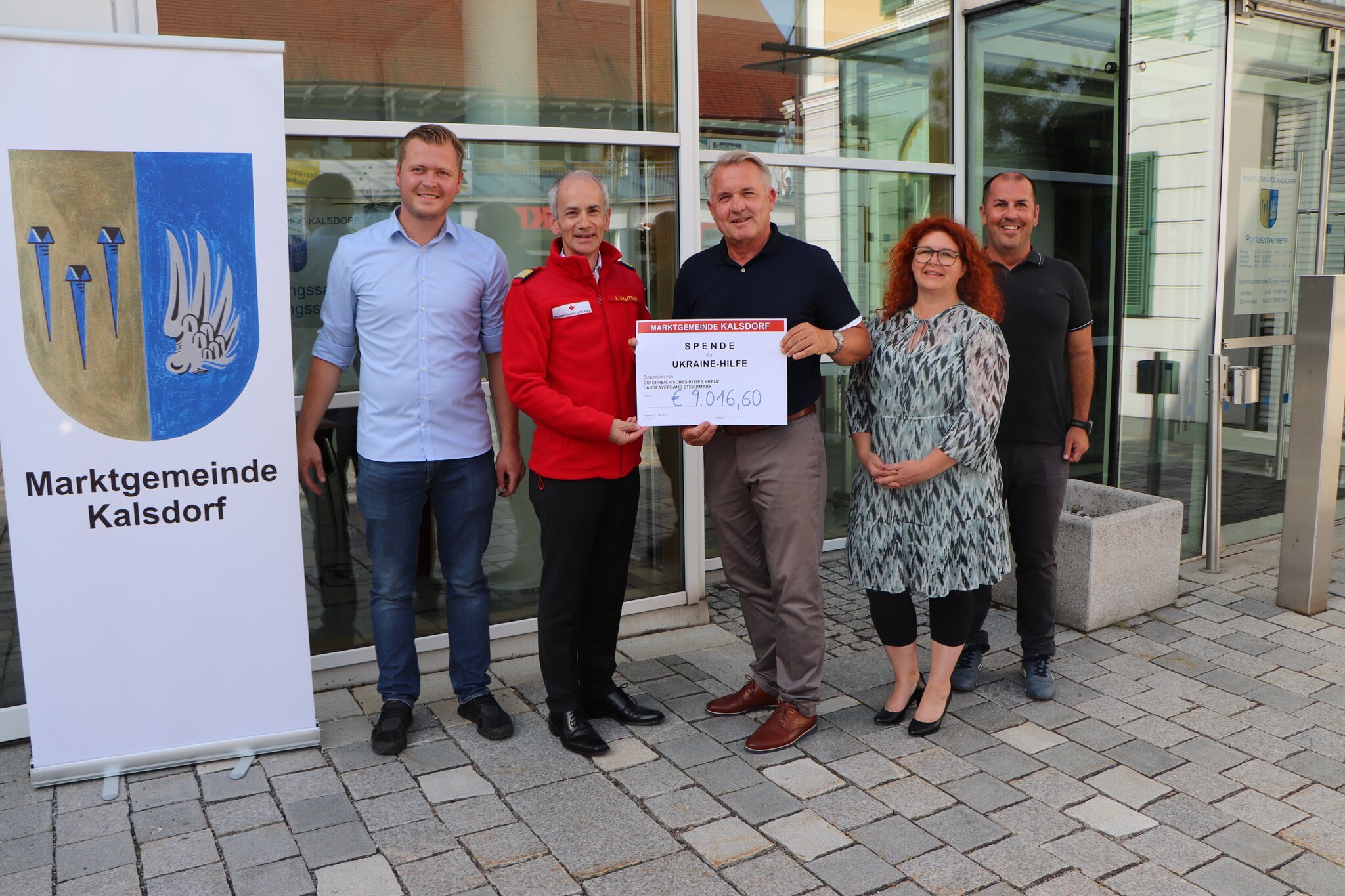 Ukrainehilfe: Kalsdorf spendete für die Ukraine - Graz-Umgebung