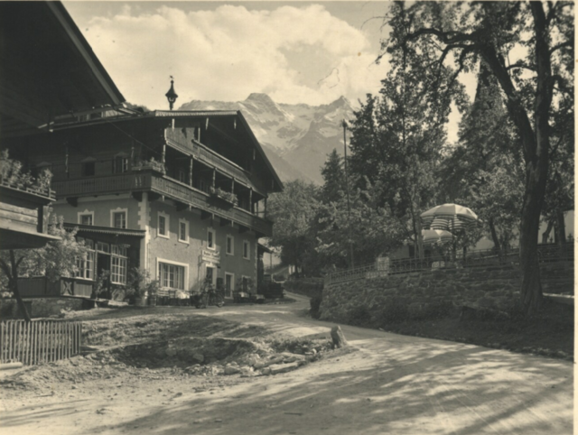 Alte Ansicht: Finkenberg im Jahr 1938 - Schwaz