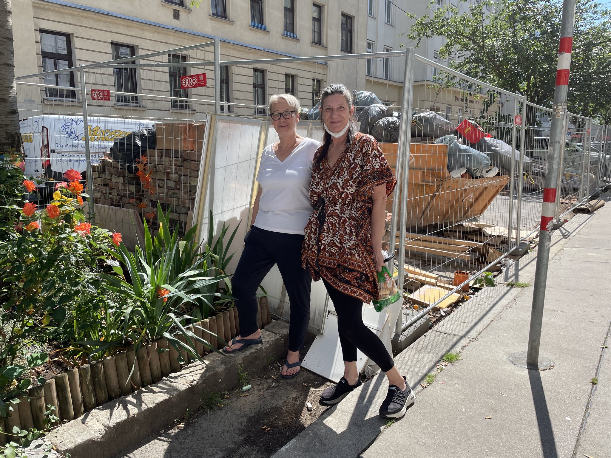 Dreck in Rudolfsheim: Die Ortnergasse erregt als Bau-Müllhalde ...