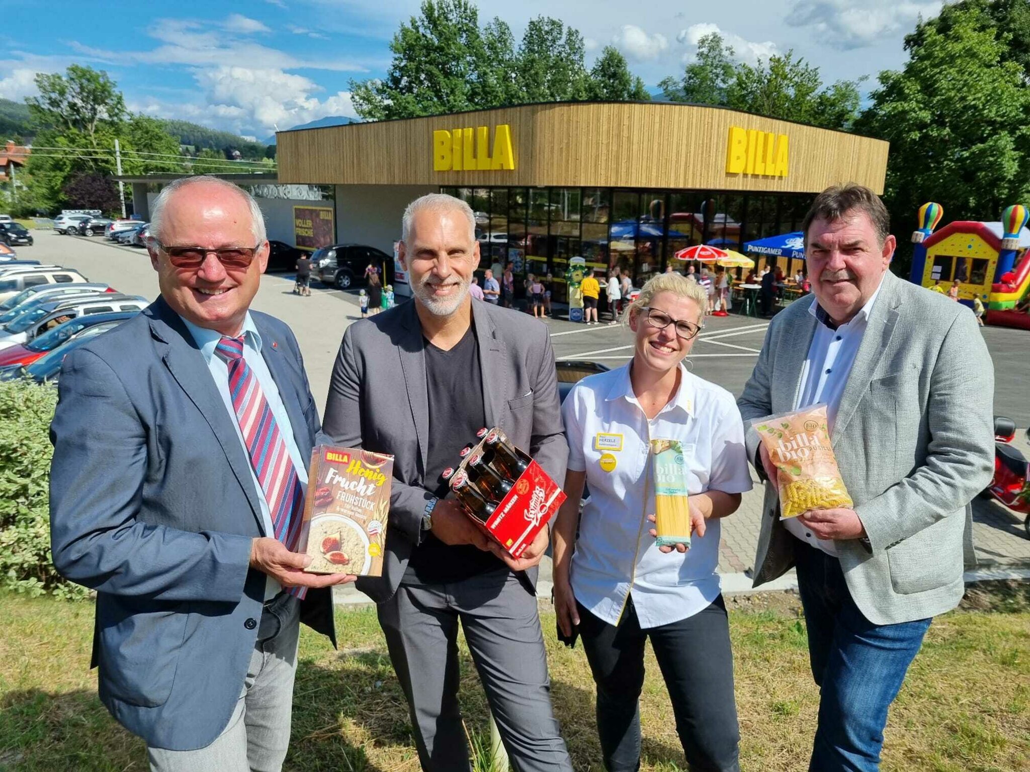 Wirtschaft: Neuer Billa-Markt in Maria Rain eröffnet - Klagenfurt Land