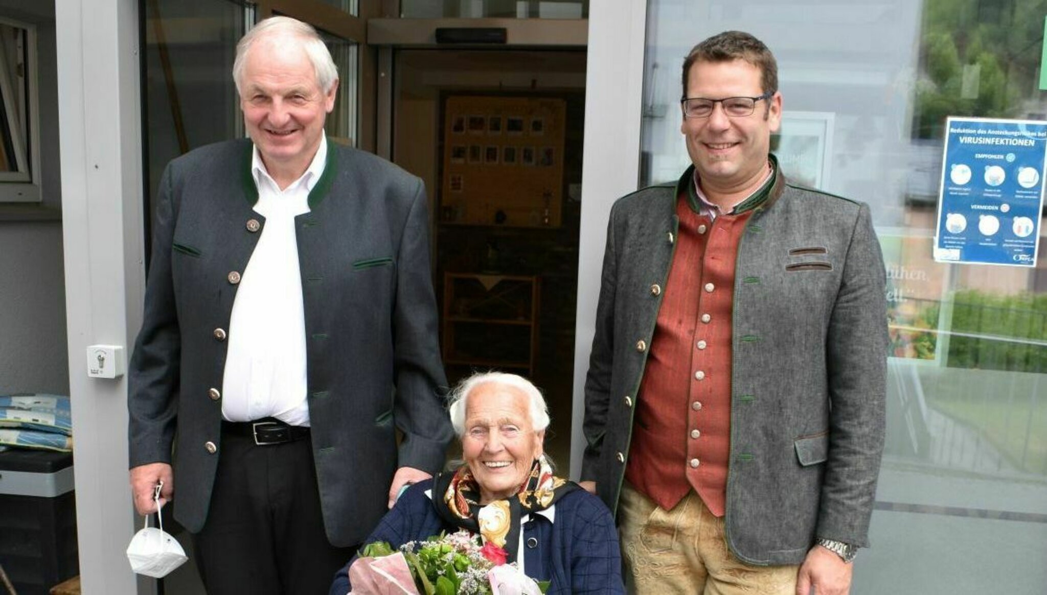 Im Sozialzentrum Hüttau: Anna Hafner feierte ihren 100. Geburtstag - Pongau