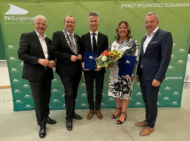 Fachhochschule Pinkafeld: Zwei neue FH-Professoren und Sponsion - Oberwart