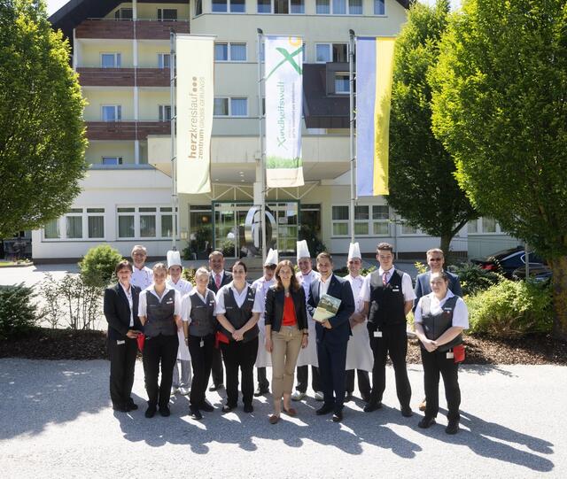 Herz-Kreislauf-Zentrum Groß Gerungs: Claudia Plakolm zu Besuch - Zwettl