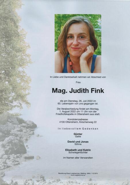 Sterbefälle im Juli 2022: Trauer- und Todesanzeigen aus dem Bezirk ...