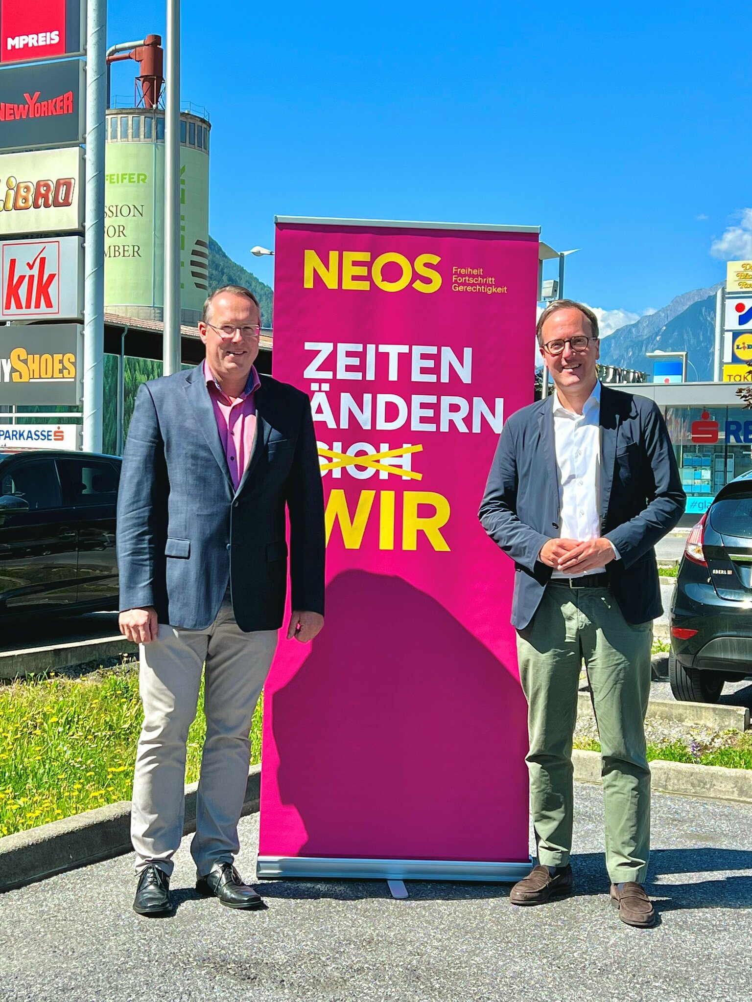 Markus Moser ist Listenerster: NEOS präsentieren Bezirksliste Imst - Imst