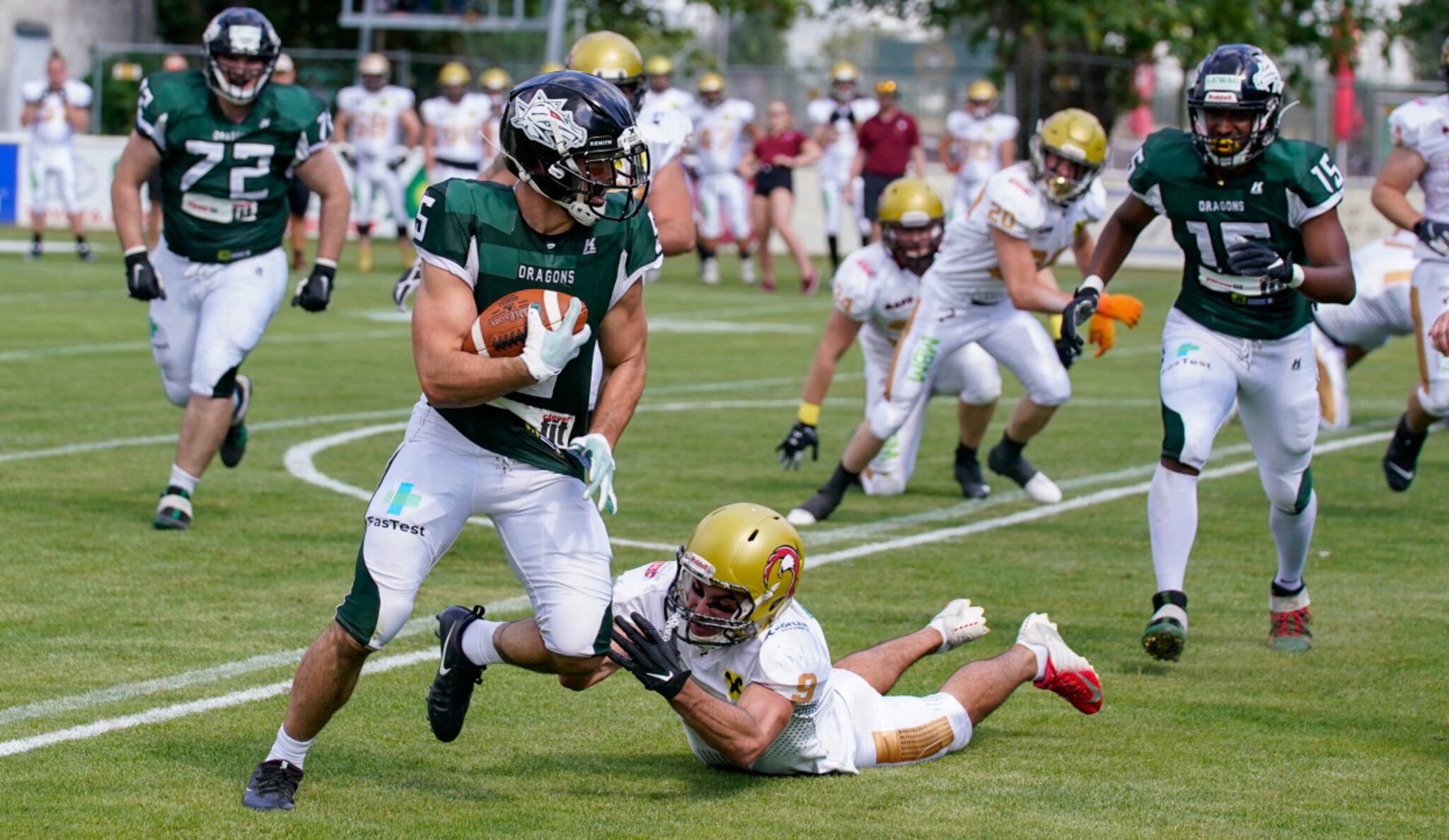 Austrian Bowl: Dragons besiegen die Vikings im Wiener-Derby-Finale