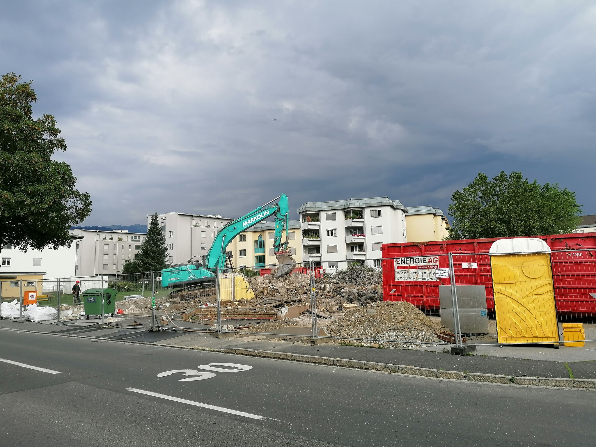 Umbau hat begonnen: Das Volkshaus Perau ist Geschichte - Villach