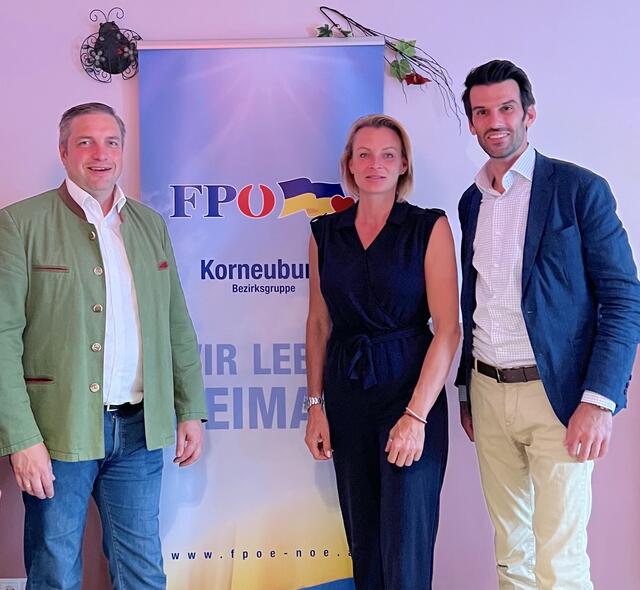 Neuer Bezirksobmann: FPÖ kam zum Bezirksparteitag zusammen - Korneuburg
