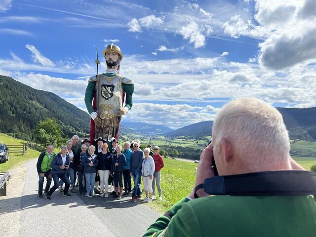 20 Jahre Samsongruppe: Samson besuchte St. Margarethens Ortsteile - Lungau