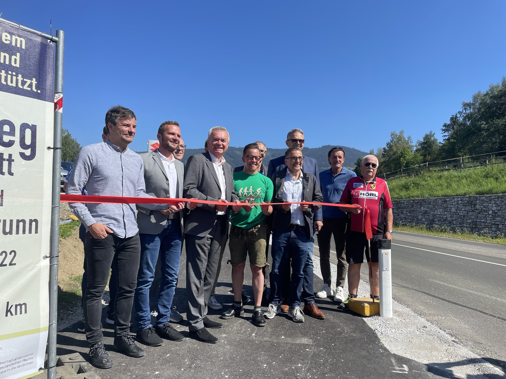 Pöls-Oberkurzheim: Neuer Radweg hat eine Verkehrslücke geschlossen - Murtal