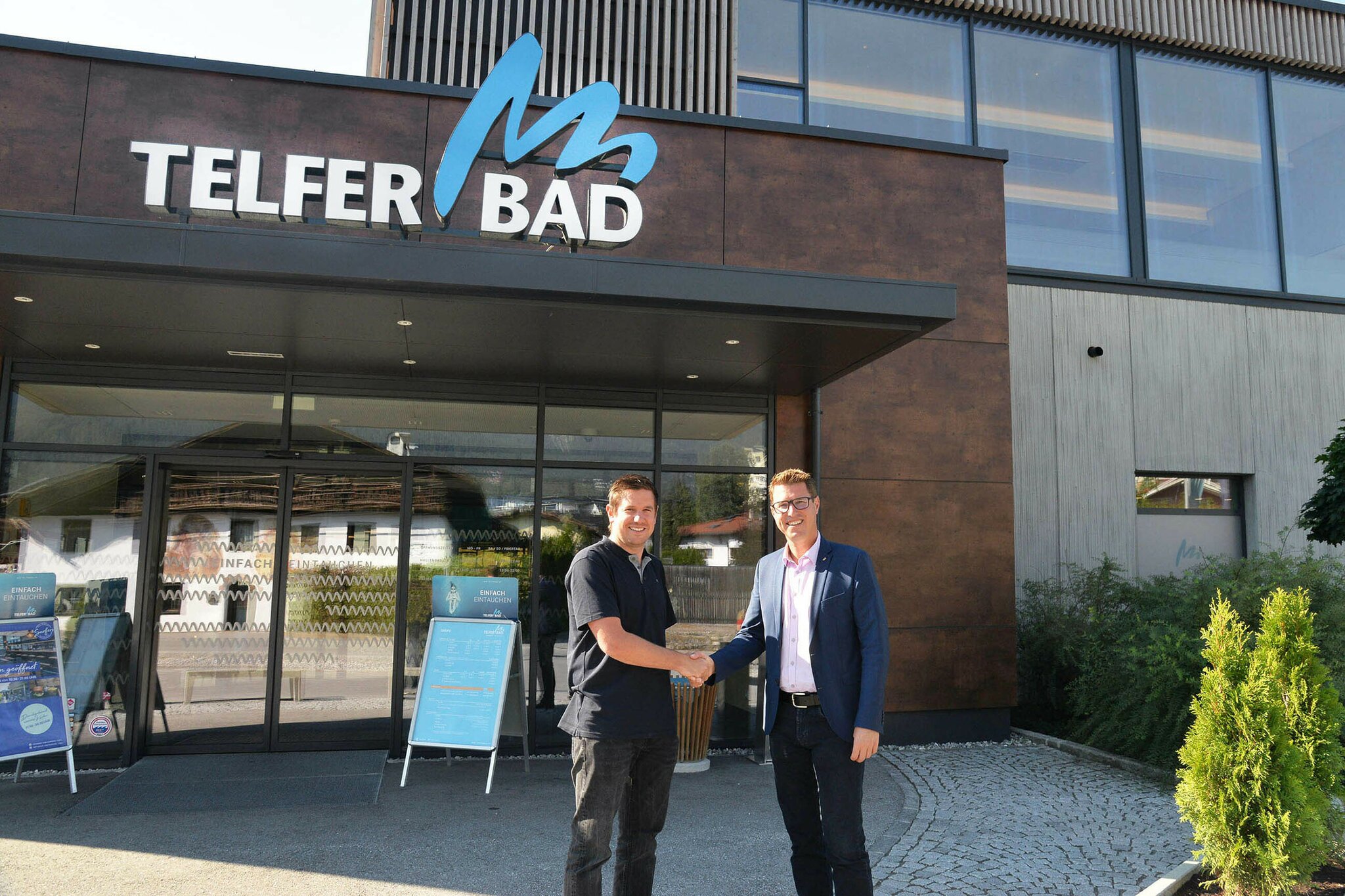 Axamer neuer Geschäftführer: Michael Kirchmair übernimmt das Telfer Bad ...