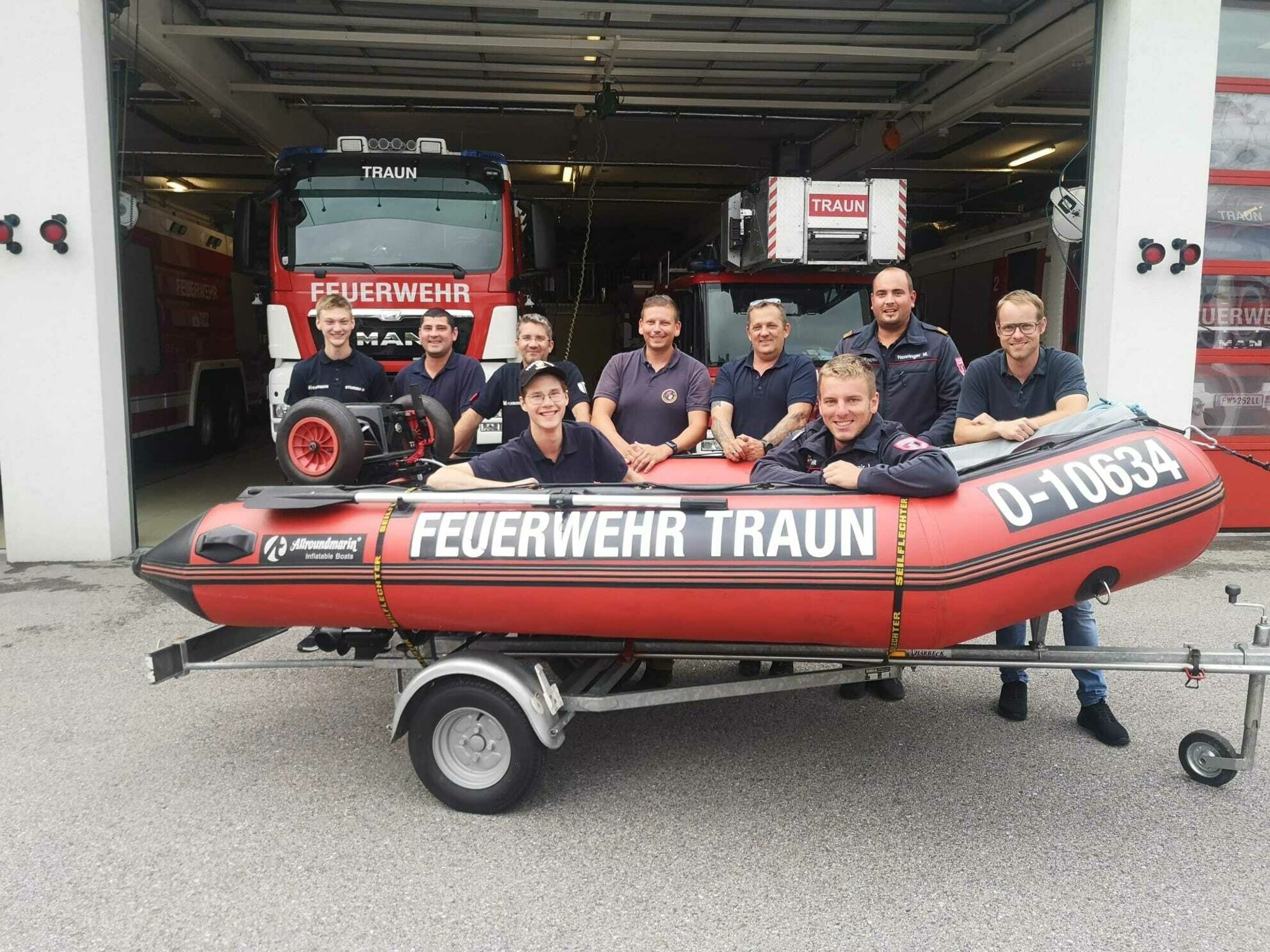 Feuerwehr Ansfelden: Florian Lackner ist nun Schiffsführer und ...
