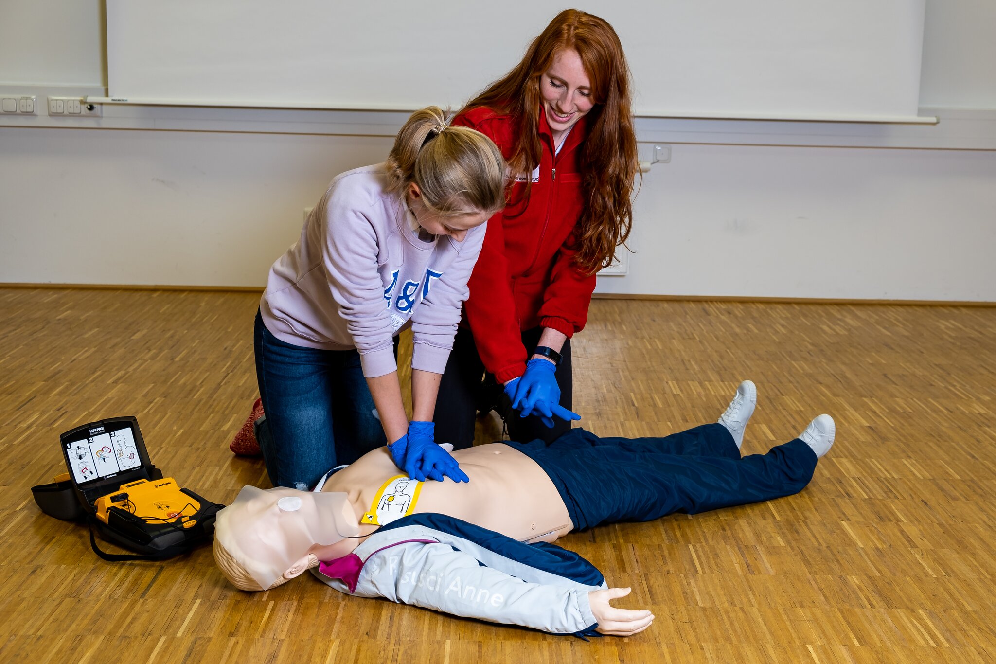 Erste-Hilfe-Kurse in Ried: "Ersthelfer können zu Lebensrettern werden ...