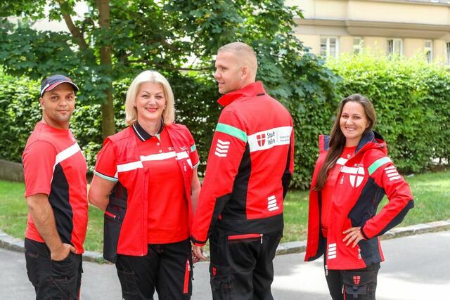 Fesch und praktisch: Neue "Gemeindebau-Wäsch" für Wiener Wohnen - Wien