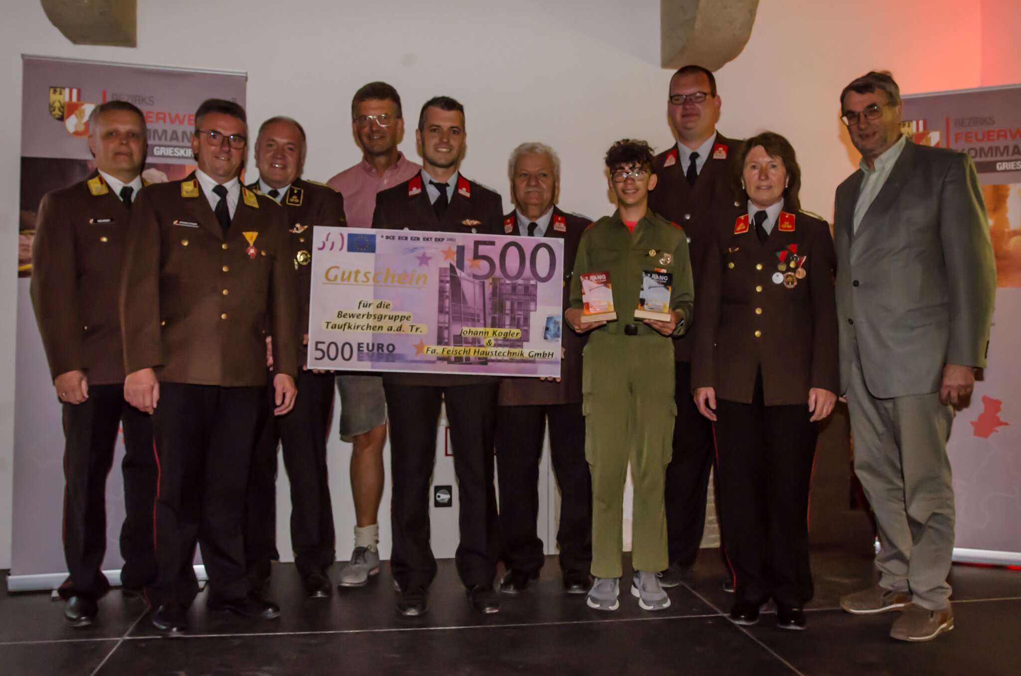 Feuerwehr Taufkirchen: Bewerbsgruppe erhielt den zweiten Platz ...