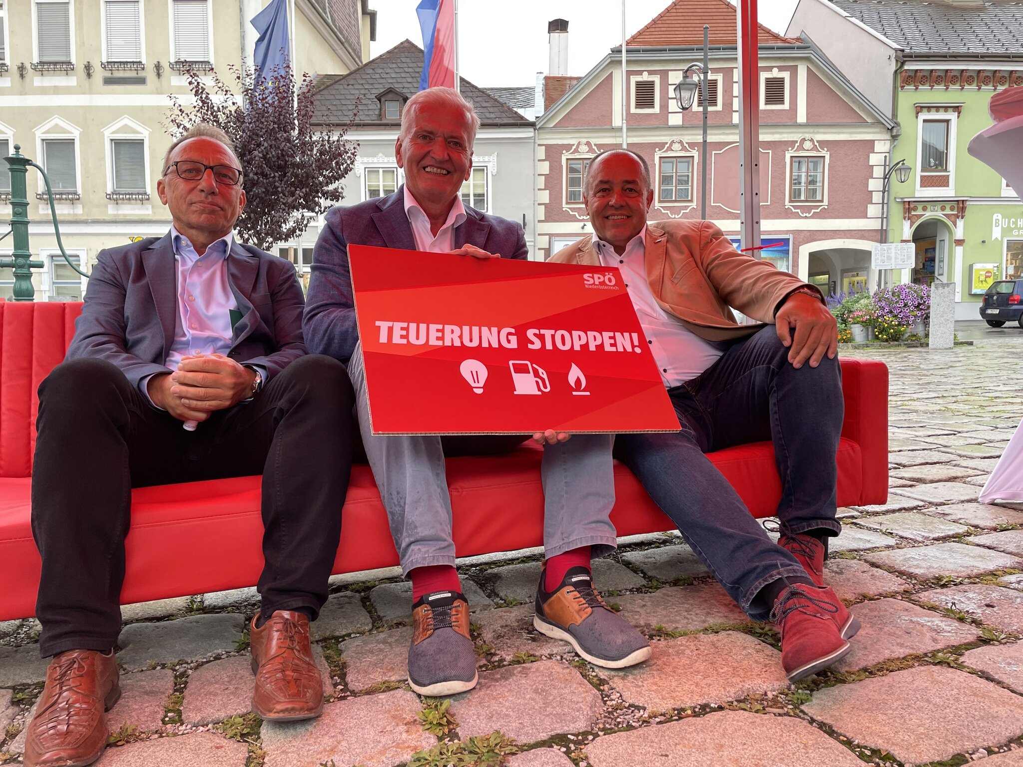 Sommergespräch in Zwettl: Roter Kampf gegen Teuerung, Pflegenotstand ...