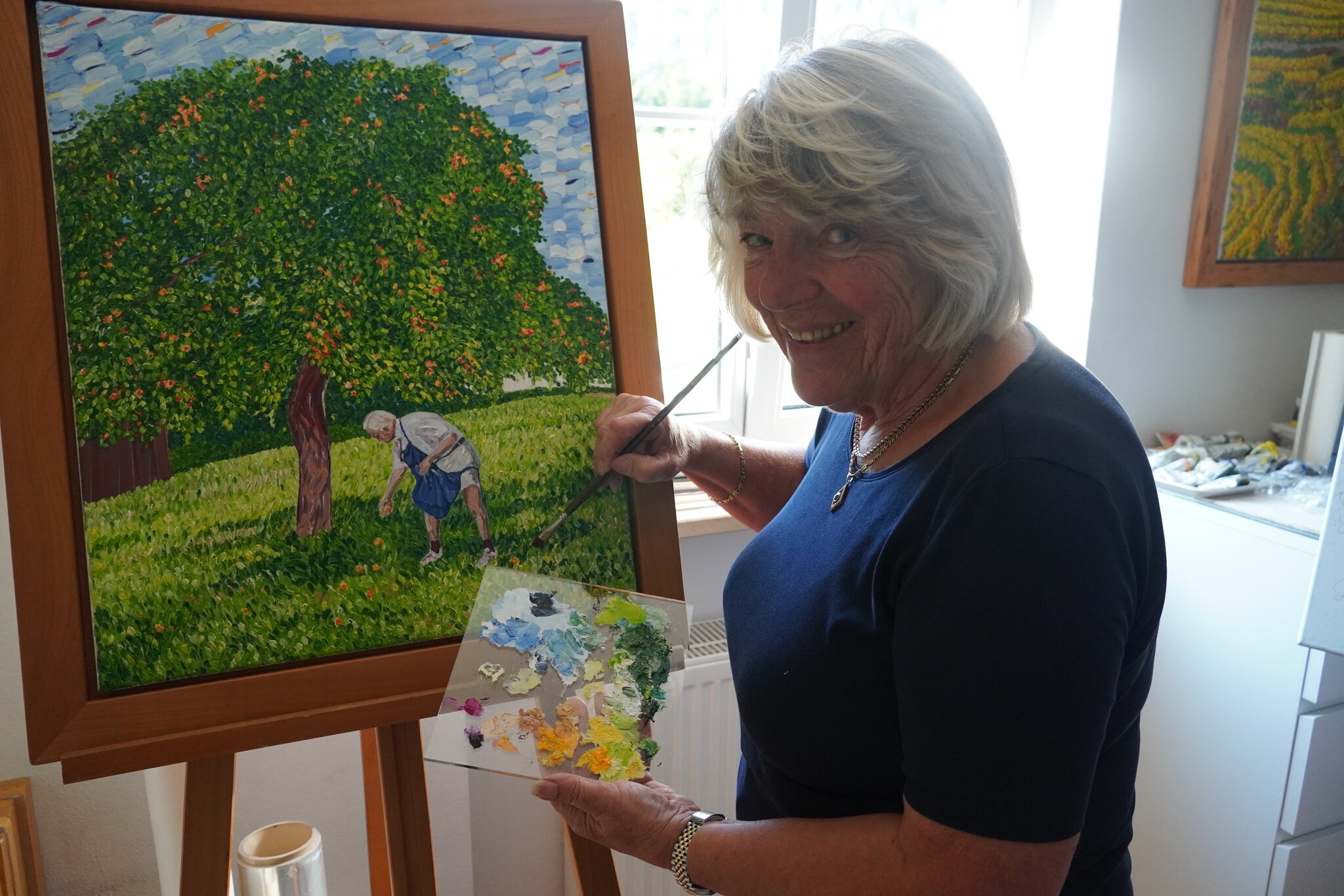 Kunst und Kultur: Künstlerin präsentiert Werke in der Galerie „eigenART ...