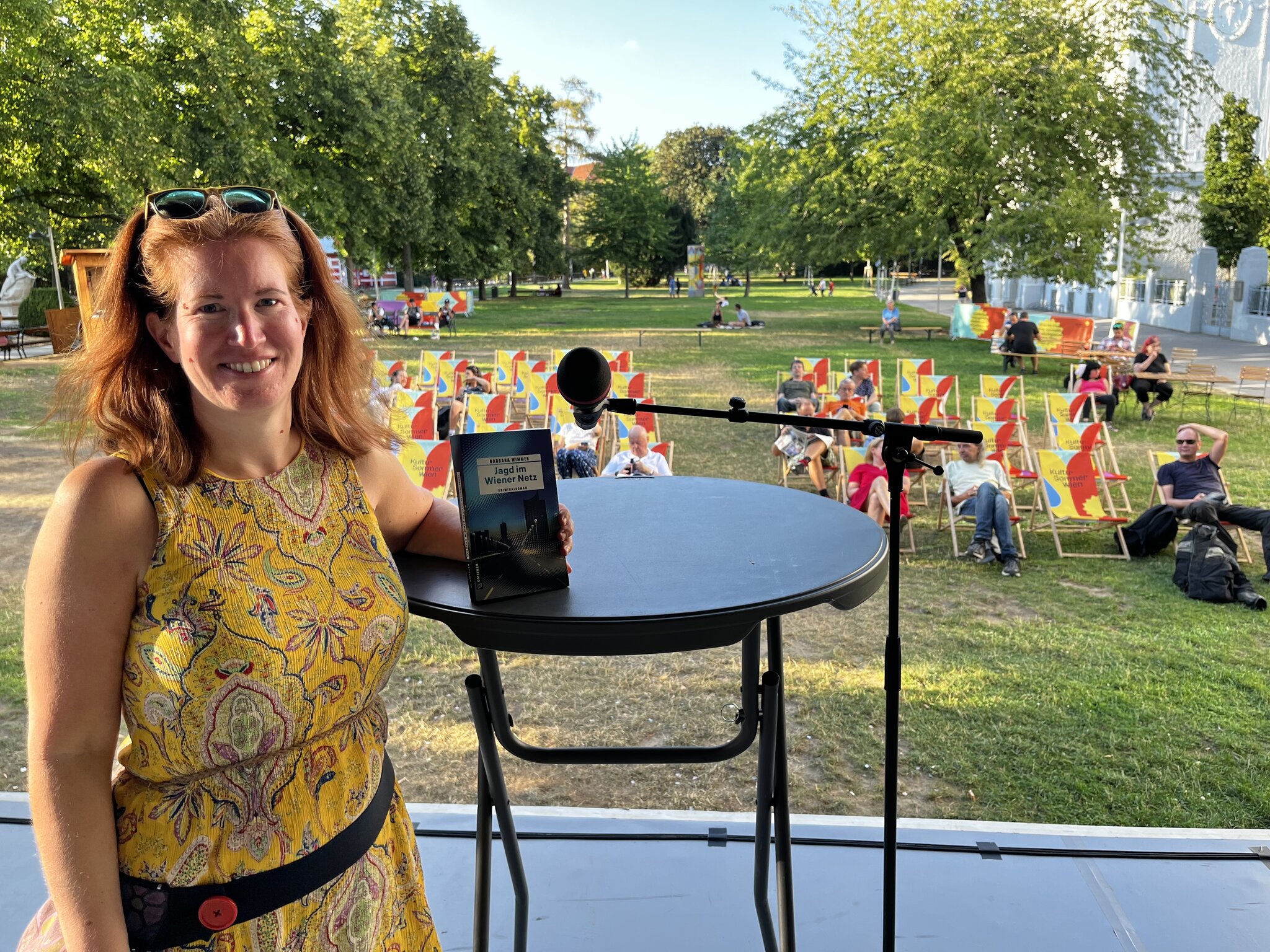 Krimiautorin Barbara Wimmer: Der Tod lauert im Penzinger Dehnepark ...