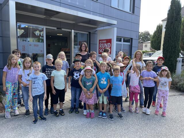 EVG Summercamp besucht die BezirksRundSchau Schärding - Schärding