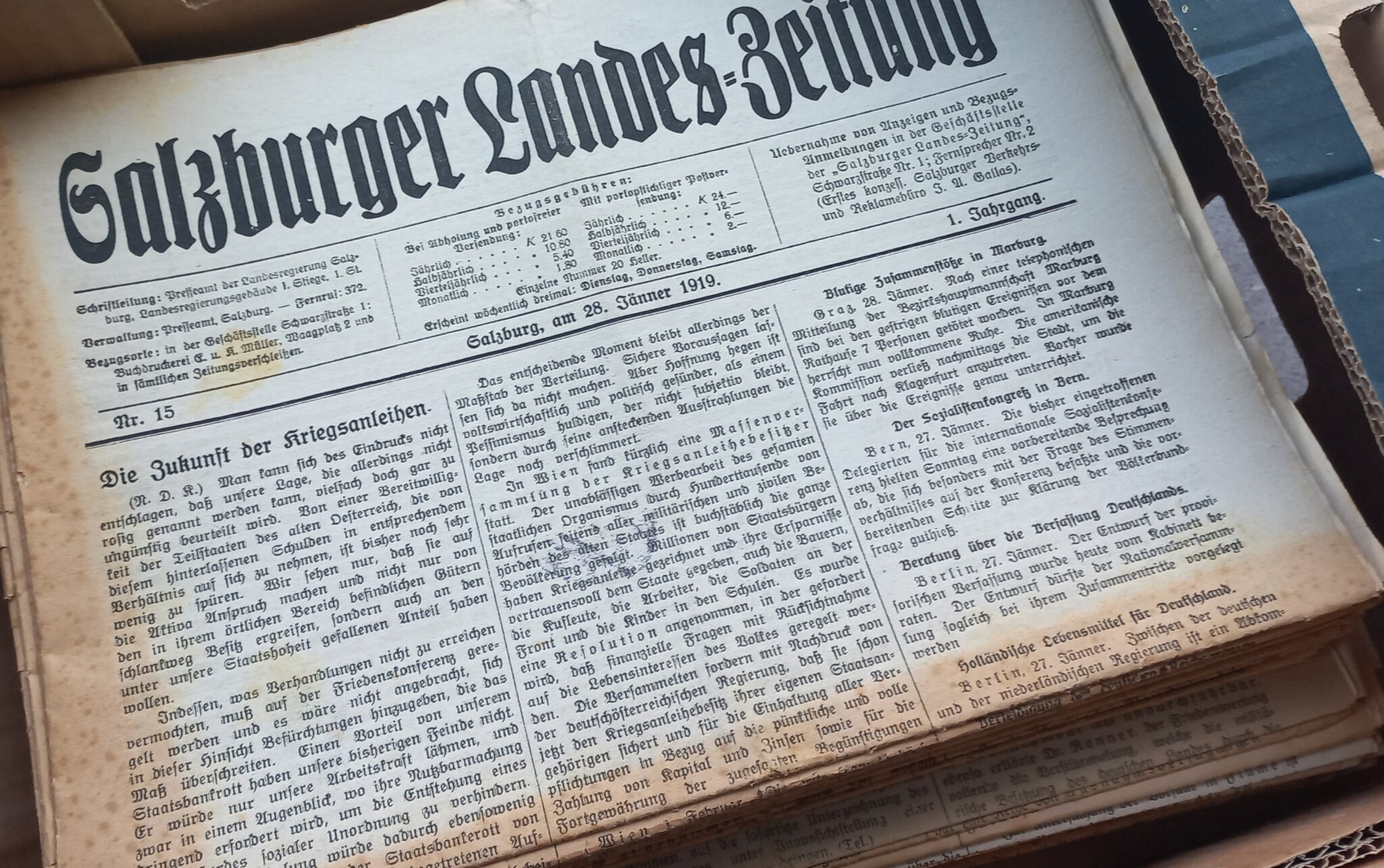 Rekordverdächtig: Wertvolle alte Schriftstücke aus dem Pinzgau - Salzburg