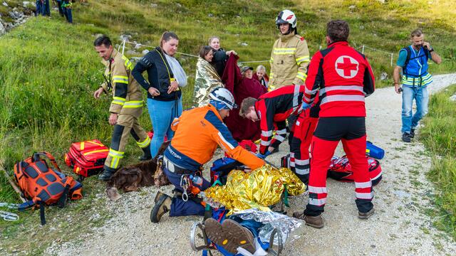 Einsatzübung: Großübung der Einsatzorganisationen in Obertauern - Lungau