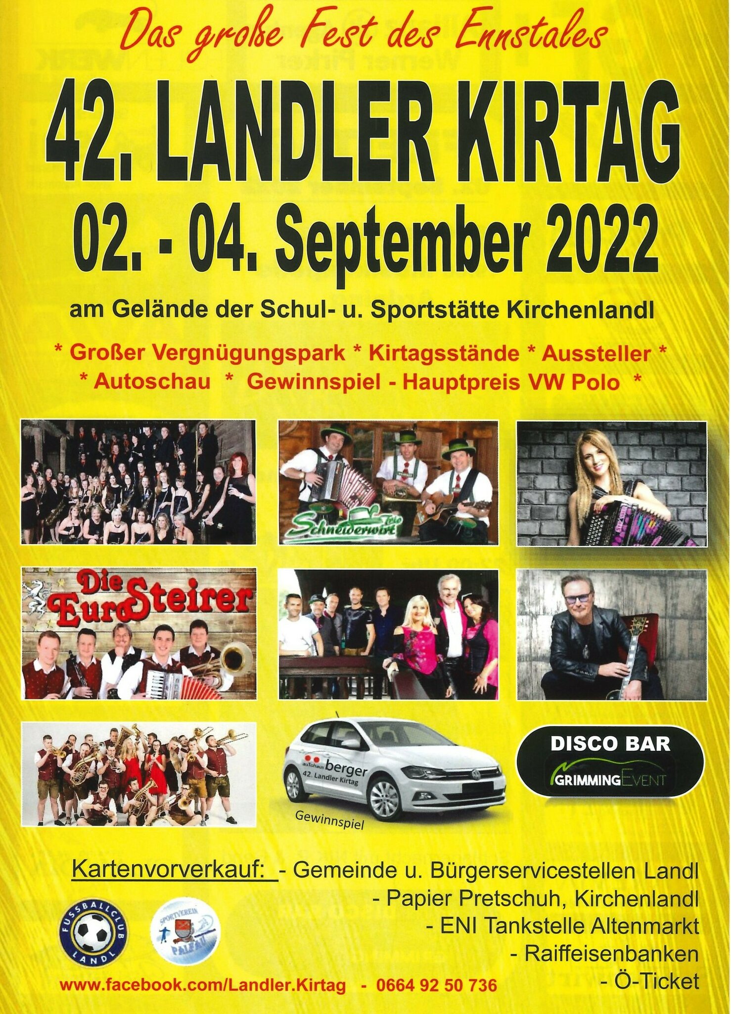 Endlich wieder Kirtagszeit in Landl!: Einladung zum 42. Landler Kirtag ...