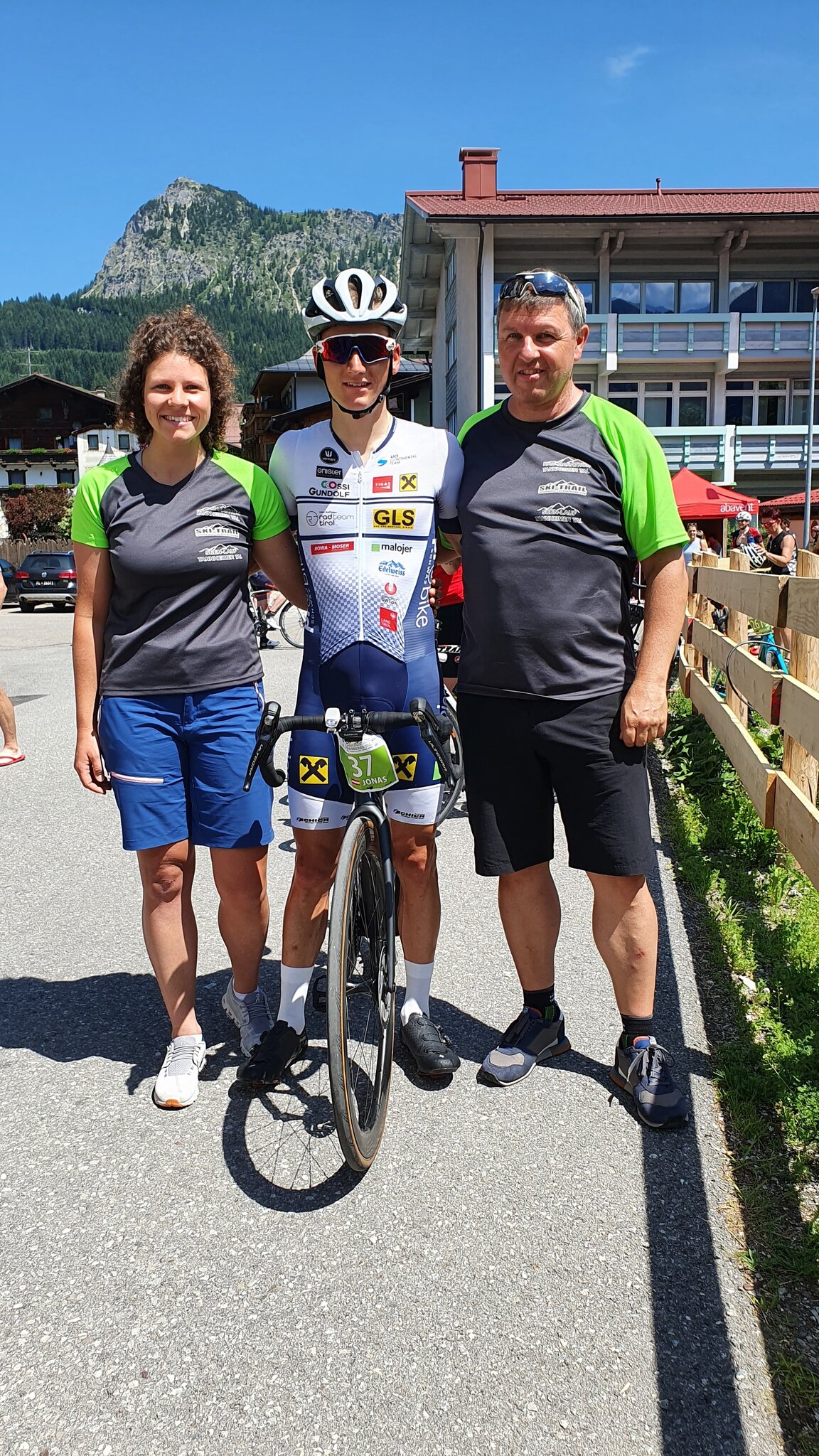 Ötztaler Radmarathon: Jonas Hosp zeigte beim "Ötztaler" auf - Reutte