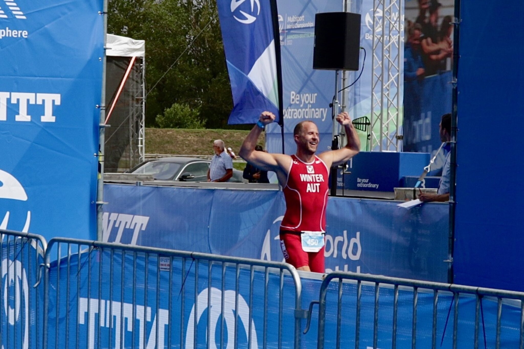 Aquabike: Arthur Winter wird Weltmeister Aquabike - Klagenfurt