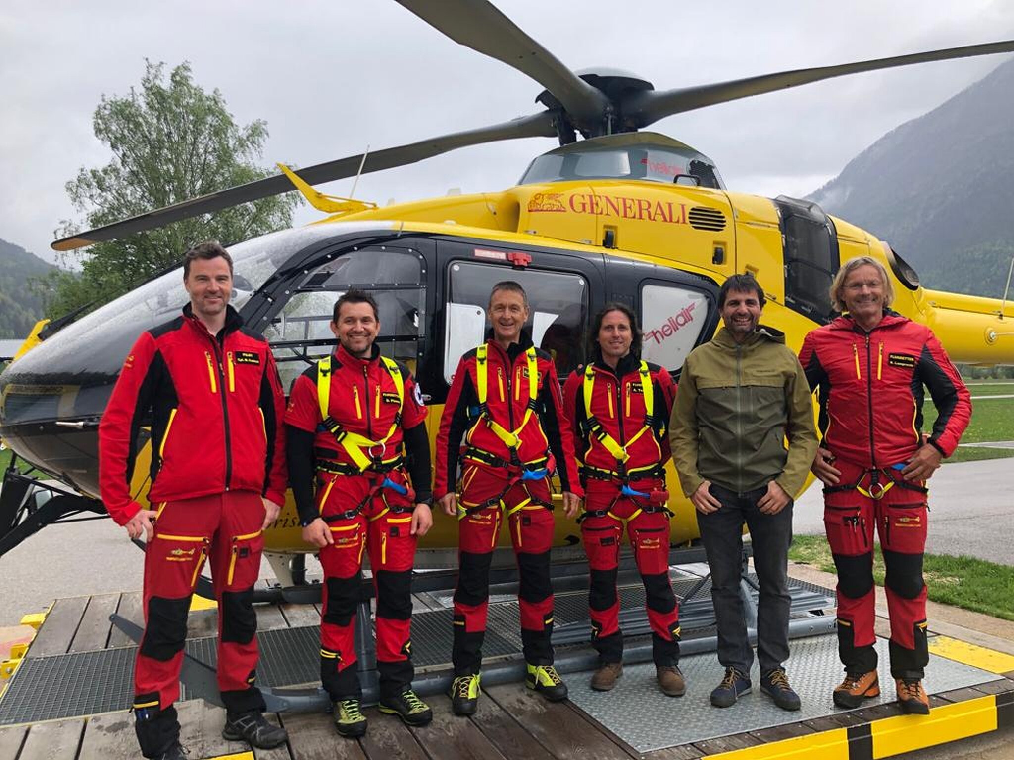 ÖAMTC-Flugrettung: Neue Gurte für die C7-Crew - Osttirol