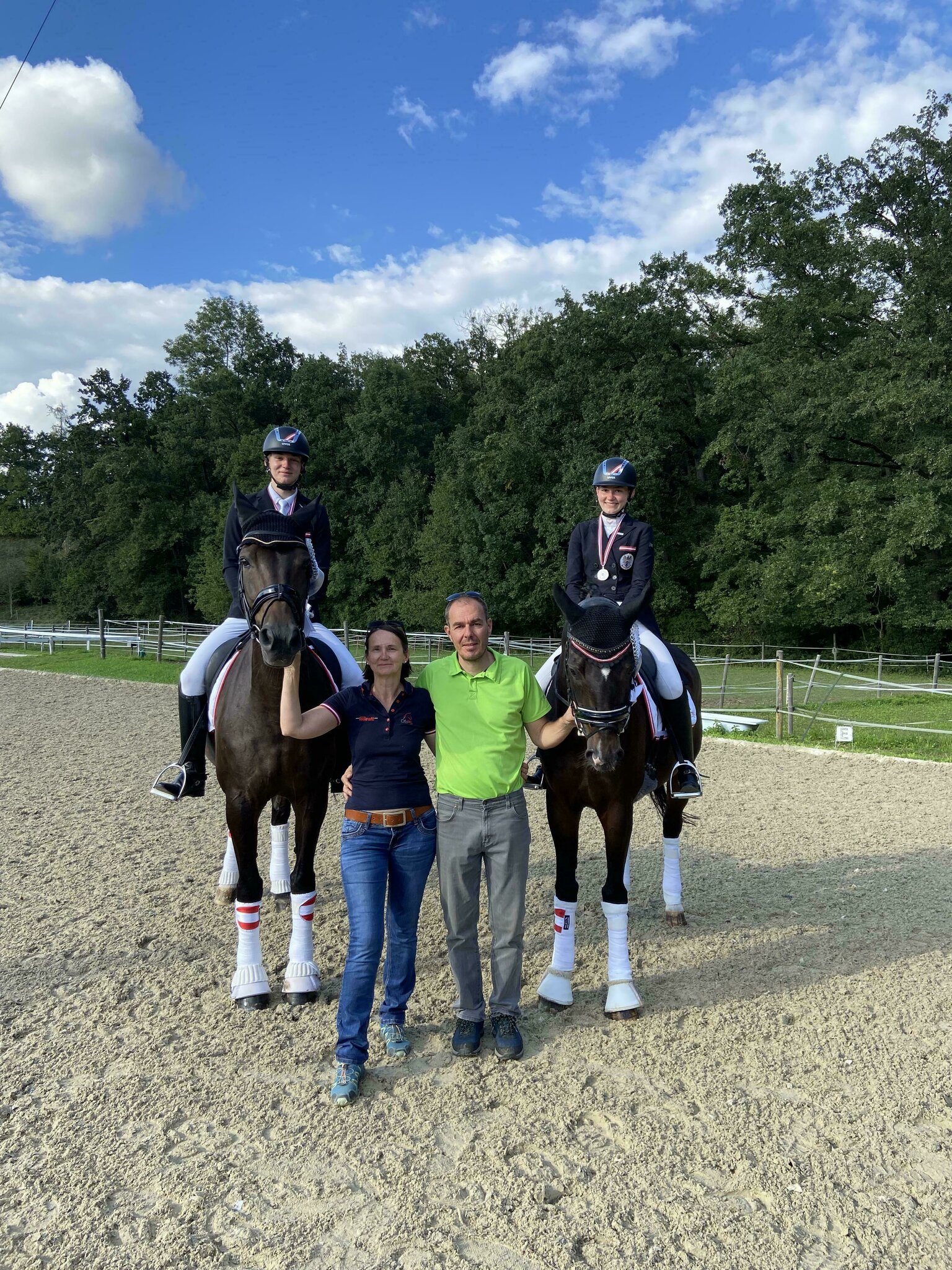 Dressurreiten: Lilli und Oskar Ochsenhofer holten zweimal Silber - Oberwart