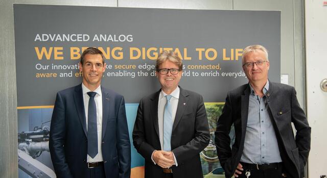 Gratkorn: Bundesminister Martin Polaschek bei NXP Austria zu Besuch ...