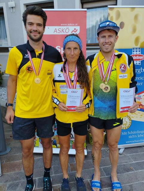 Goldregen bei Bergmarathon-Staatsmeisterschaft - Kitzbühel