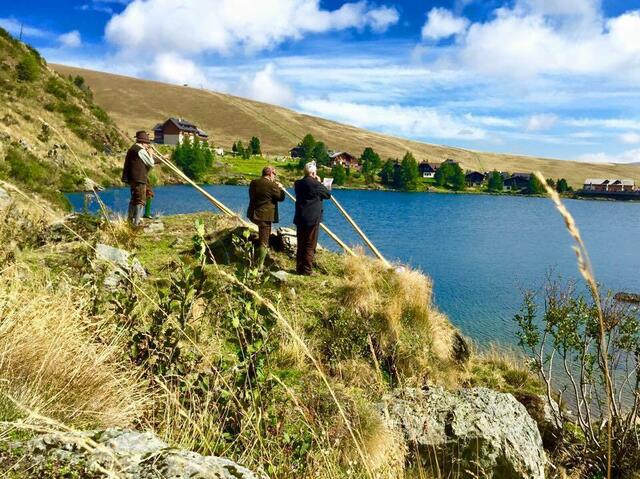 Fest auf der Heidi-Alm: Almfest mit Weisenblasen am Falkert - Feldkirchen