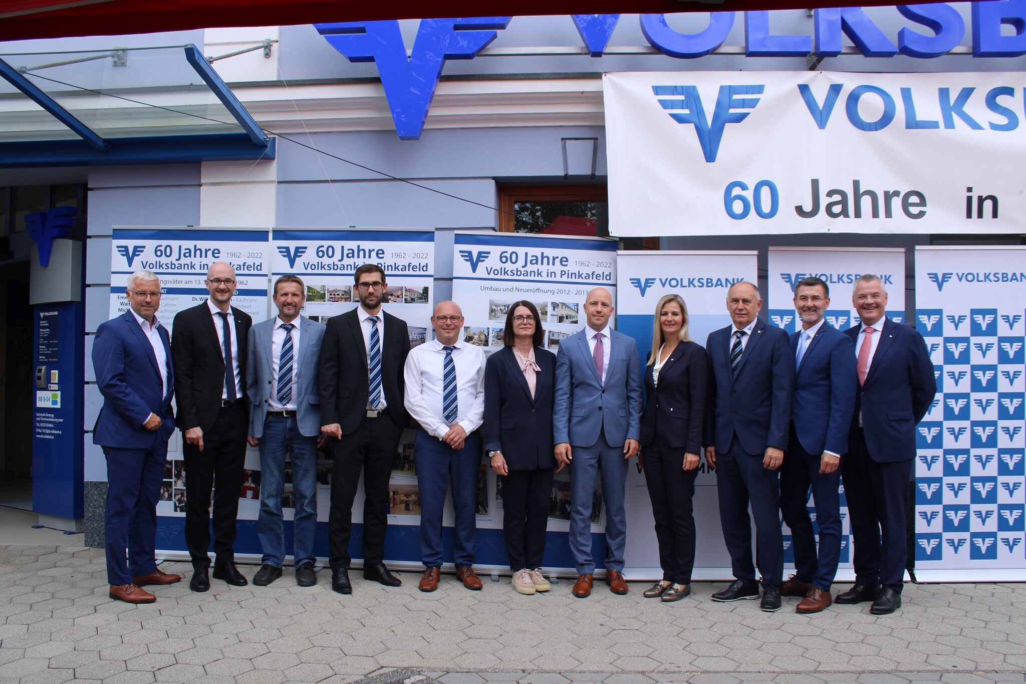 Jubiläum: Volksbank Pinkafeld feiert 60-jähriges Bestehen - Oberwart