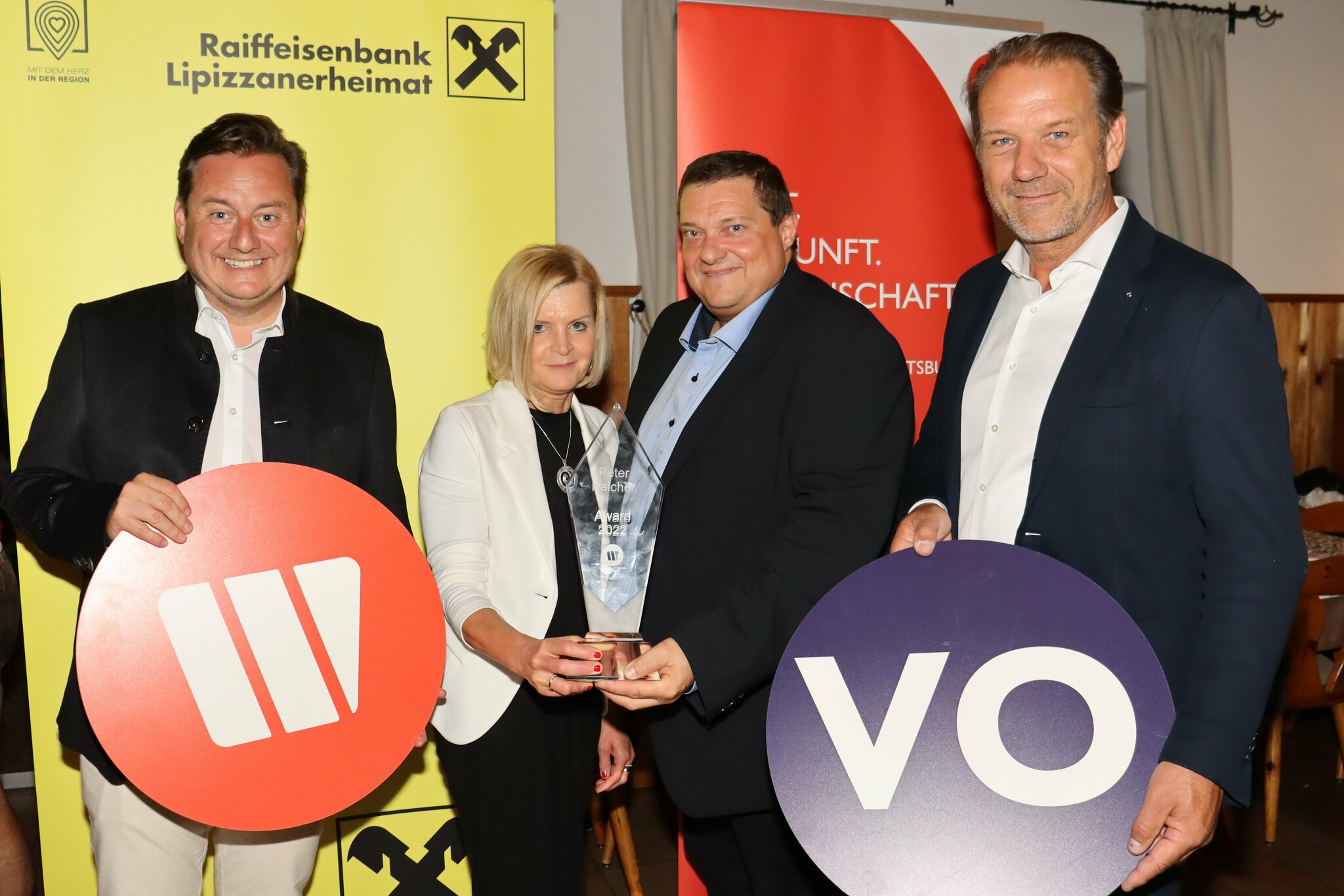 Wirtschaftsbund beim Lazarus: Peter Kalcher-Award an Mooskirchner Firma ...