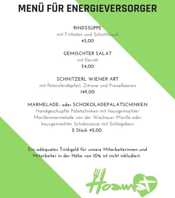 Menü für Energieversorger: Landler Wirt bietet Schnitzel um 149 Euro an ...