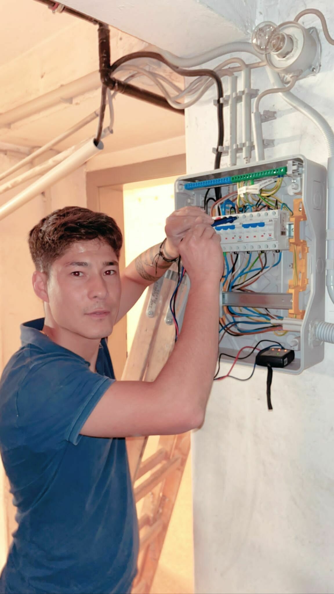 "Elektriker ist ein schöner Beruf" - Baden