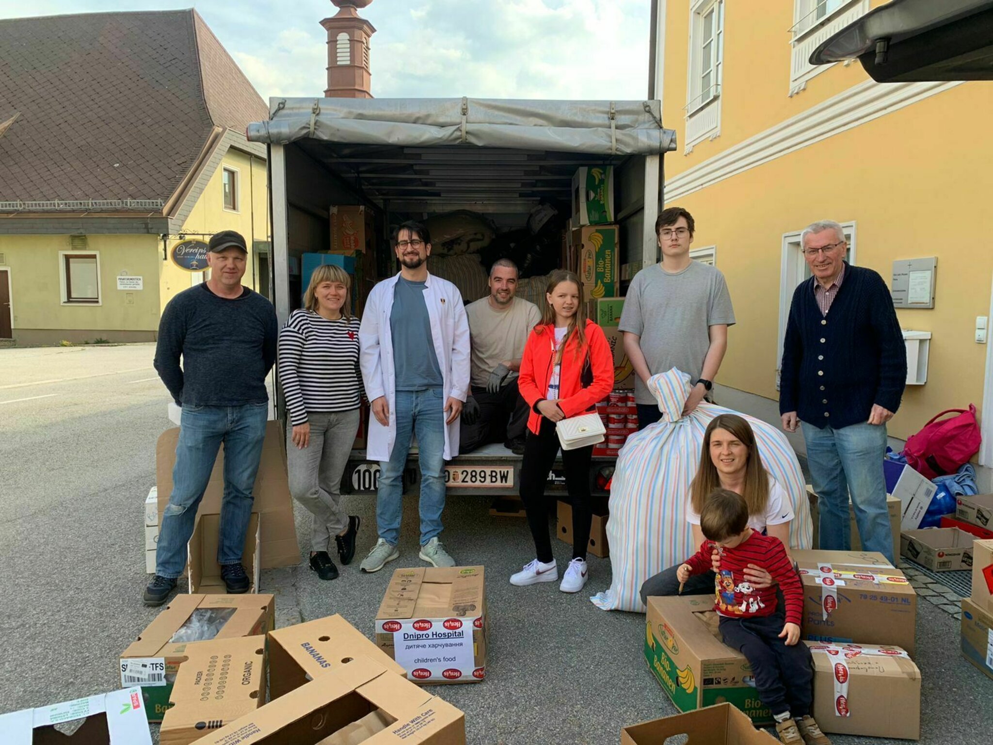 Hilfe für die Ukraine: Alina Schuster begleitet Hilfstransport "nach ...