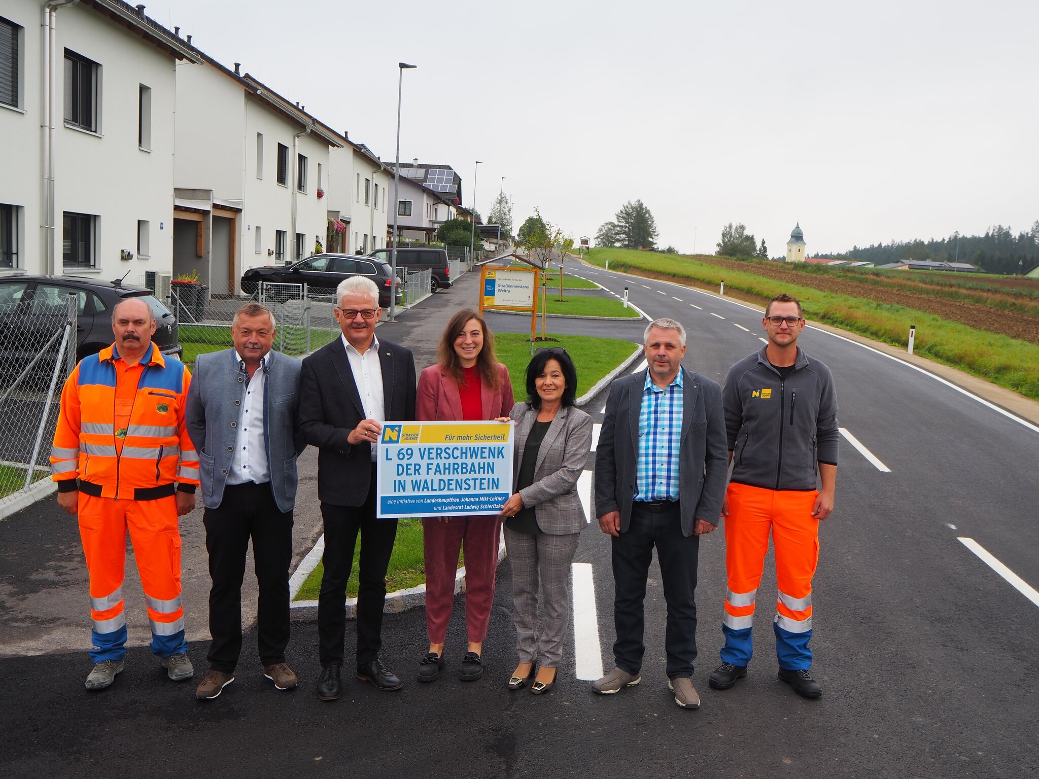 L 69 bei Waldenstein-Süd erhält Fahrbahnverschwenk - Gmünd