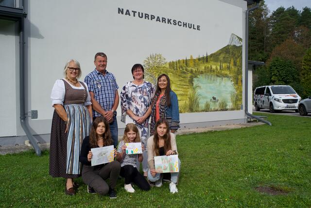Schwarzau im Gebirge: Schüler lieferten Input für die Schul-Fassade ...