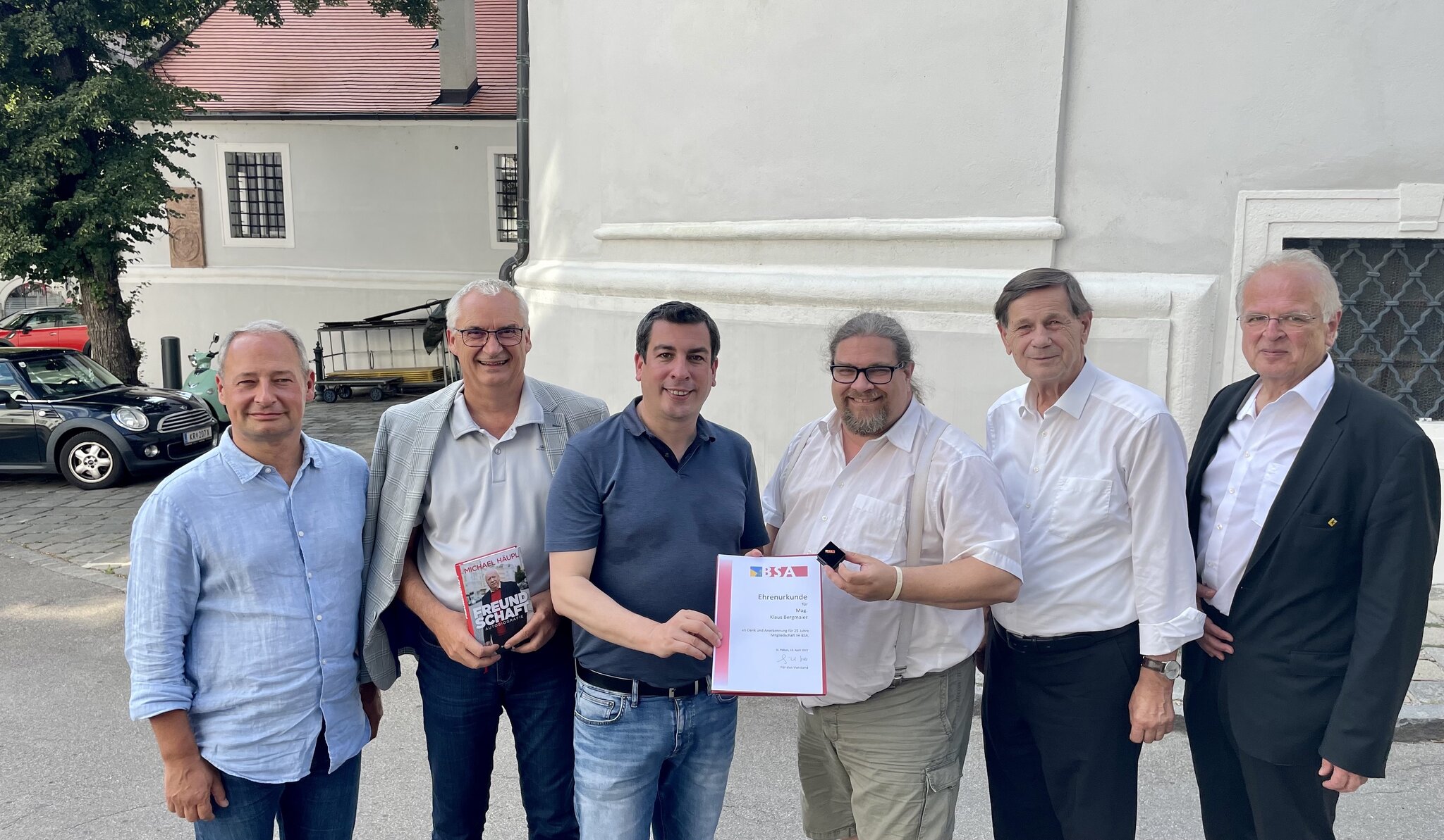 Politik: Klaus Bergmaier 25 Jahre Mitglied des Bund ...