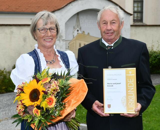 Marktgemeinde Schweiggers: Goldene Hochzeit Krecek - Zwettl
