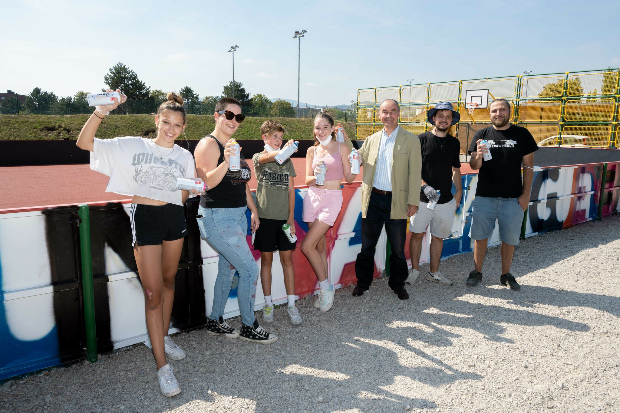 StreetArt-Workshop: Ein neuer Anstrich am Freizeitgelände in Brunn ...