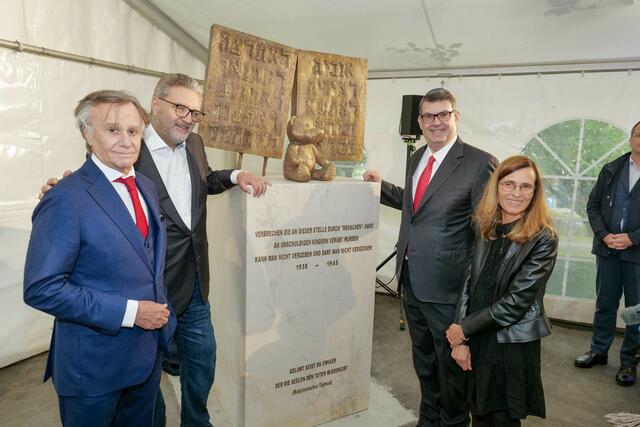 "Am Spiegelgrund": Neues Mahnmal am Otto-Wagner-Areal erinnert an NS ...