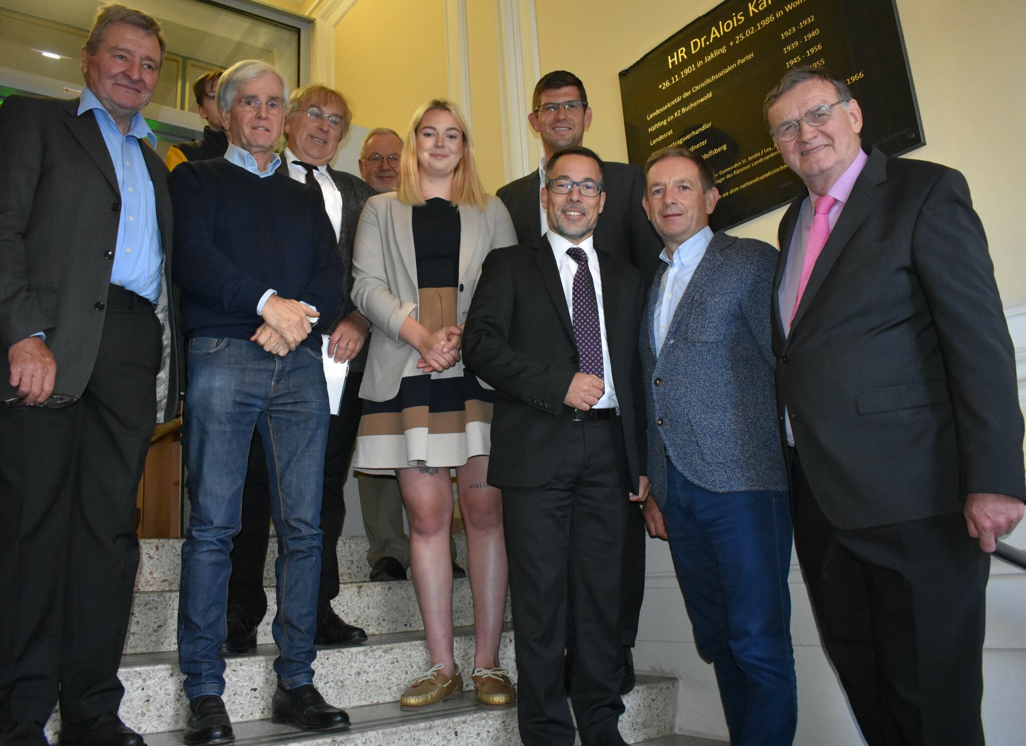 Würdigung im Lavanttal: Dr.-Alois-Karisch-Gedenktafel wurde enthüllt ...